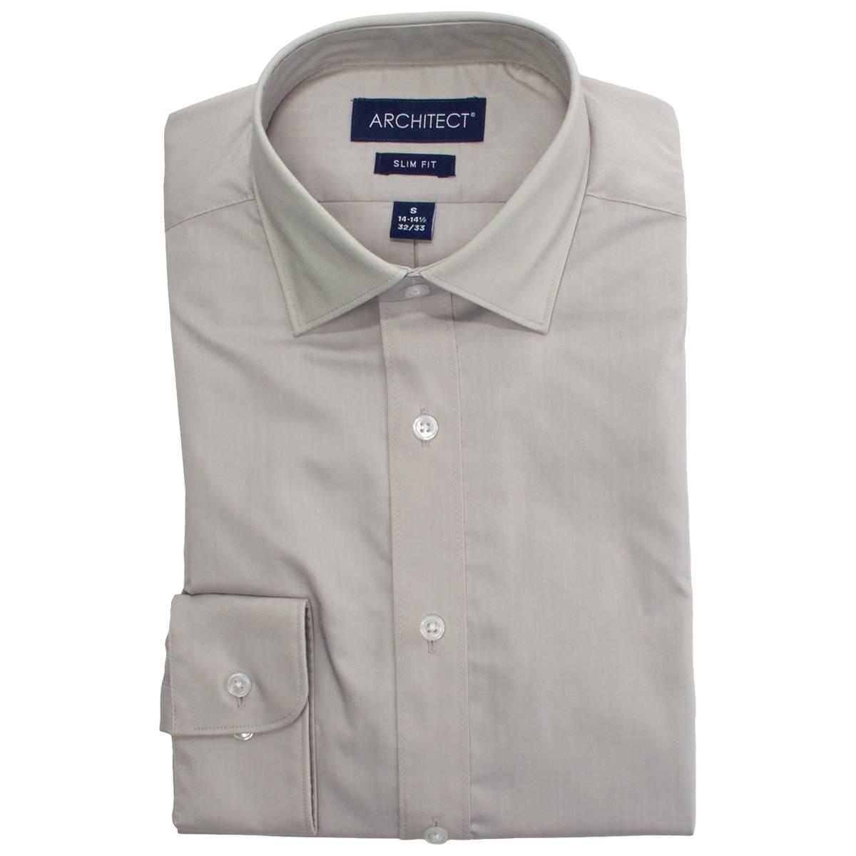 Click here for Mens Architect(R) Performance Slim Fit Grey Dawn D... prices