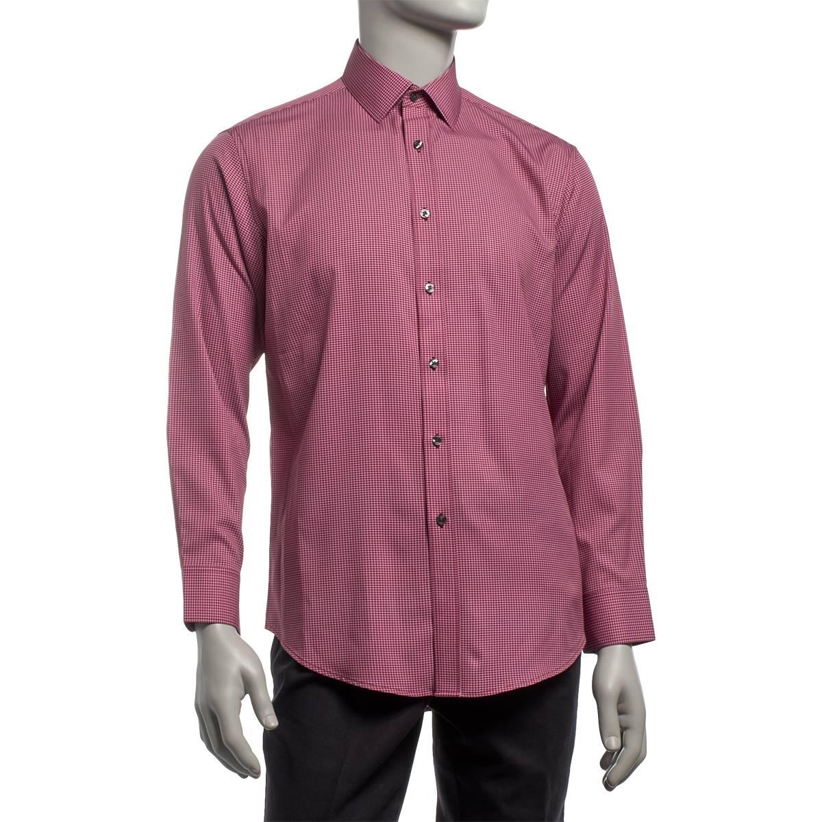 Click here for Mens Christian Aujard Regular Fit Checkered Dress... prices