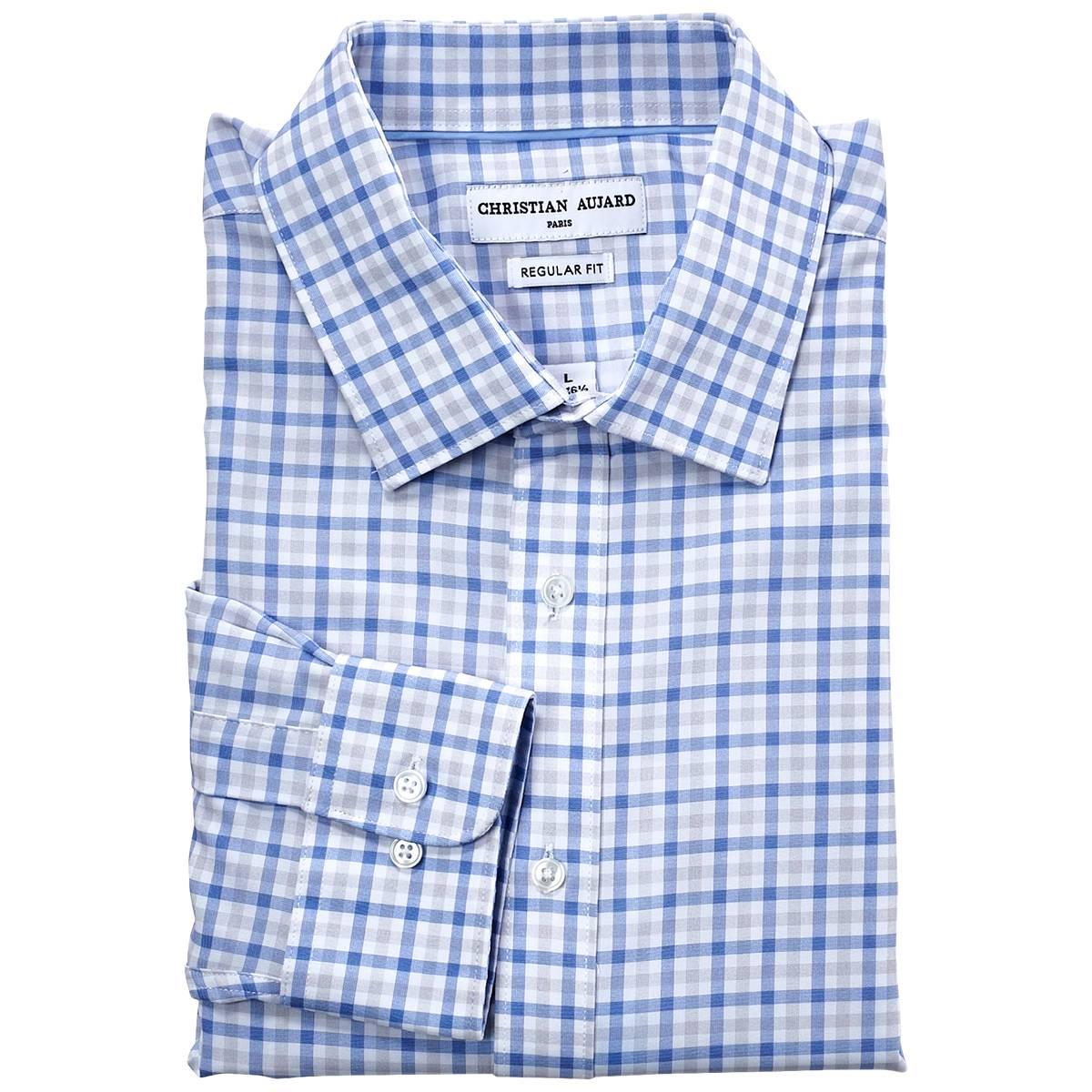 Click here for Mens Christian Aujard Regular Fit Stretch Dress Sh... prices