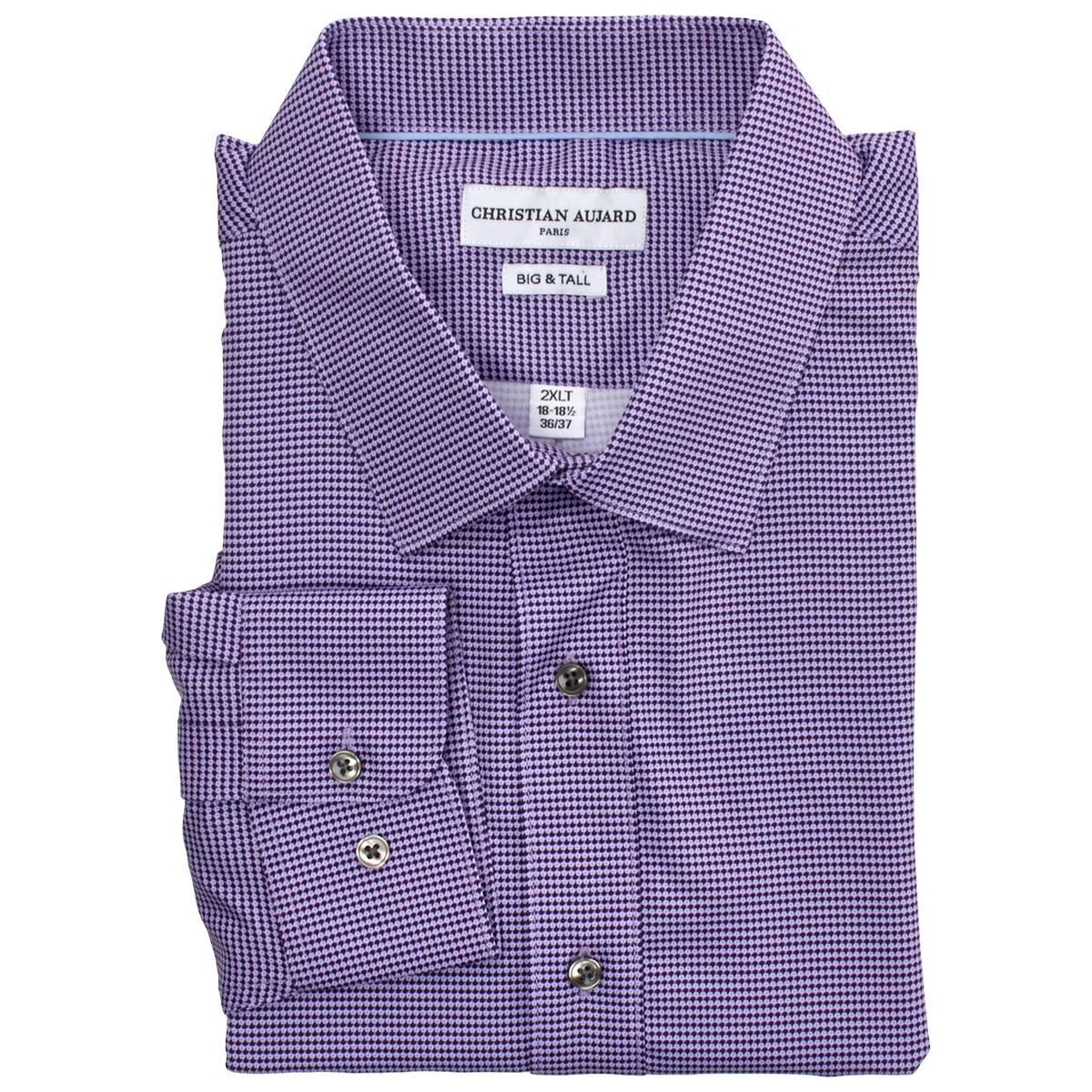 Click here for Mens Big & Tall Christian Aujard Stretch Dress Shi... prices