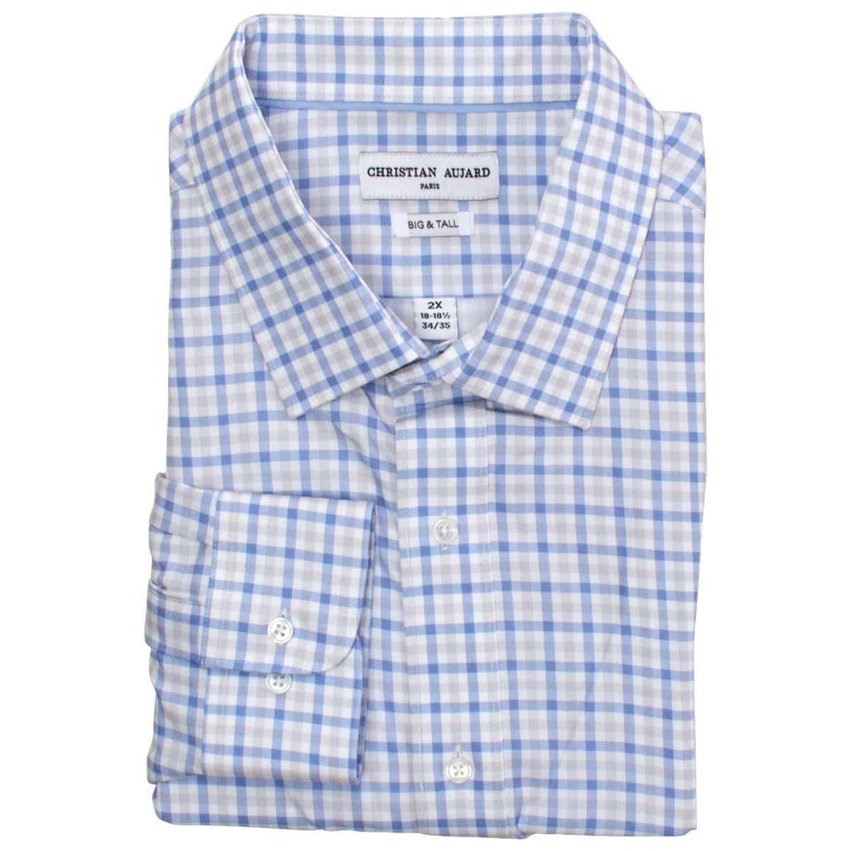 Click here for Mens Christian Aujard Big & Tall Stretch Dress Shi... prices