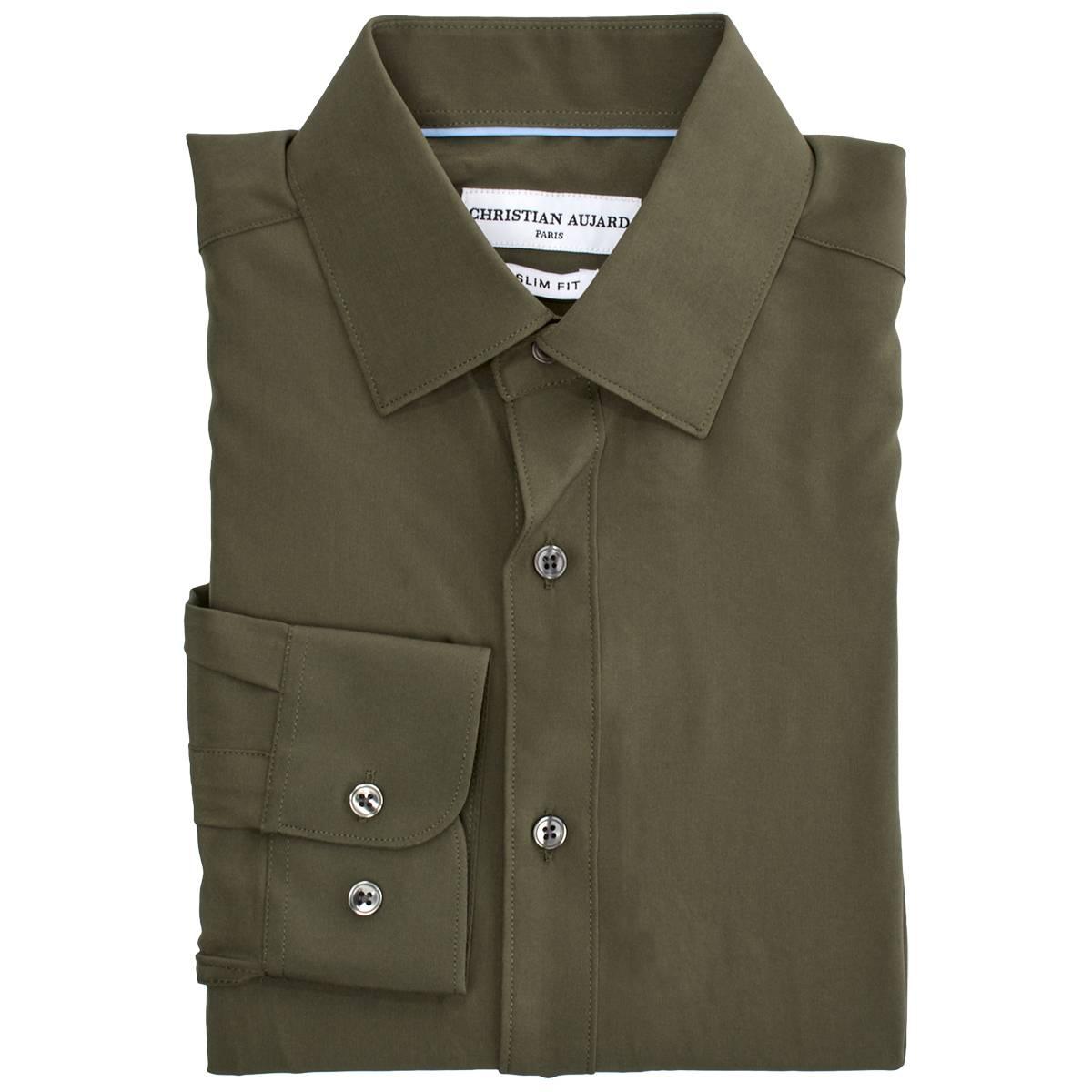 Click here for Mens Christian Aujard Slim Fit Stretch Dress Shirt... prices