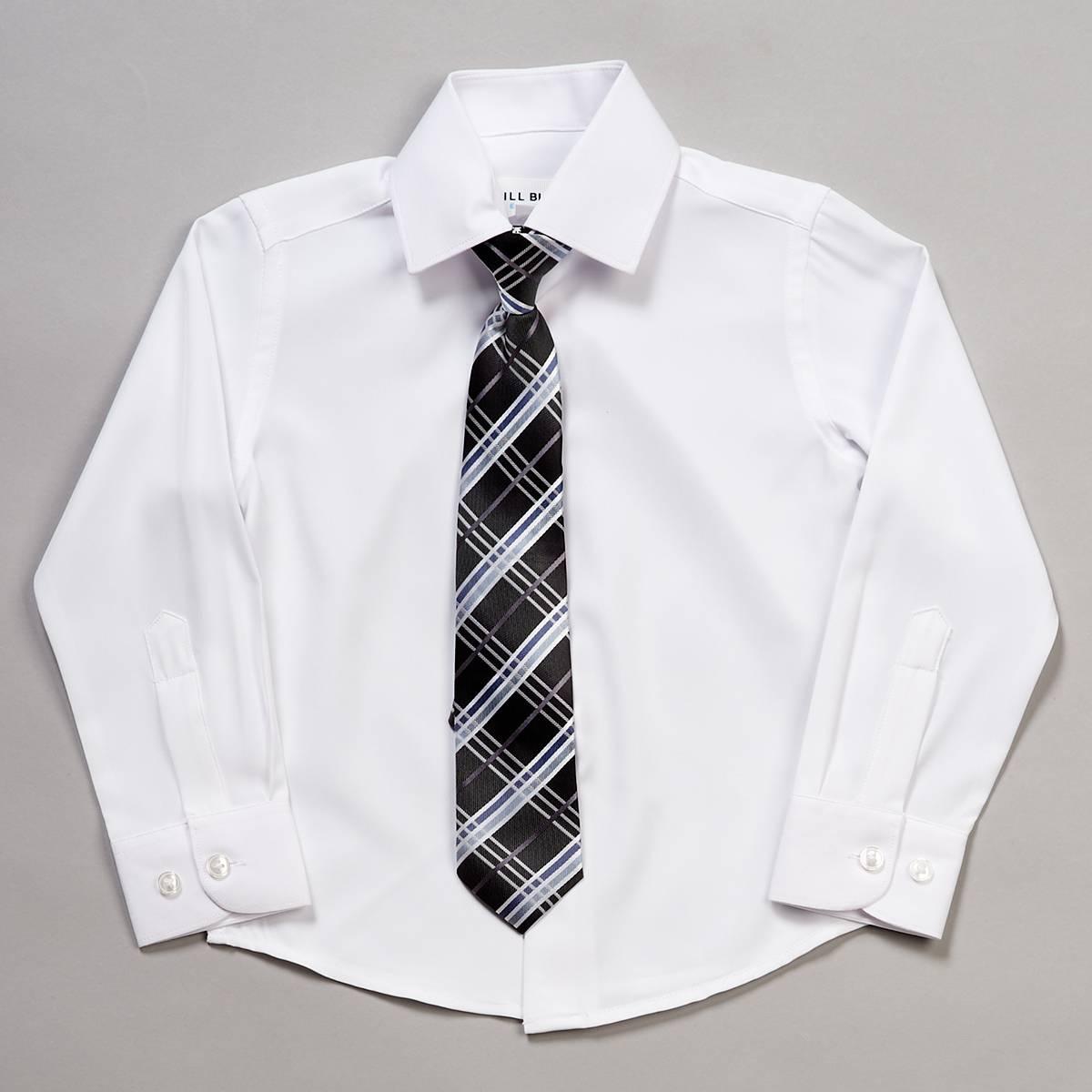 Click here for Boys (4-7) Bill Blass Long Sleeve Dress Shirt & Ti... prices
