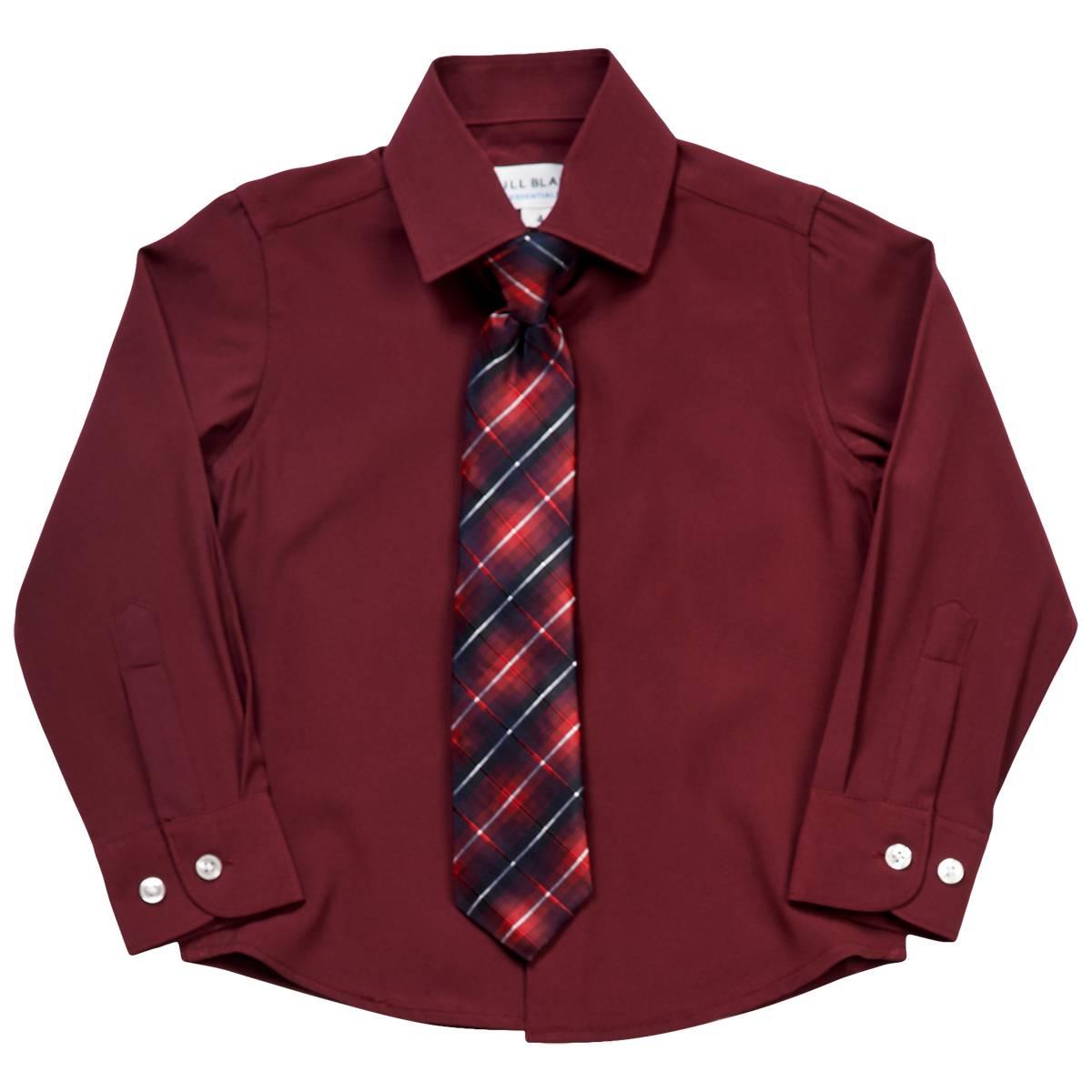 Click here for Boys (4-7) Bill Blass Long Sleeve Dress Shirt & Ti... prices