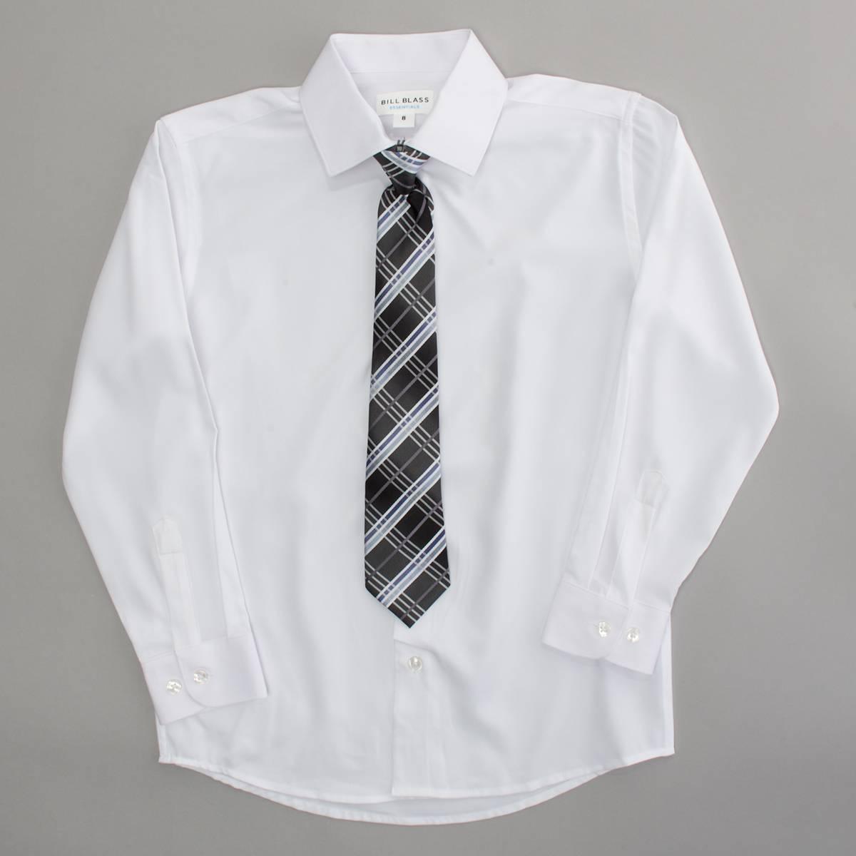 Click here for Boys (8-20) Bill Blass Dress Shirt & Tie Set - Whi... prices