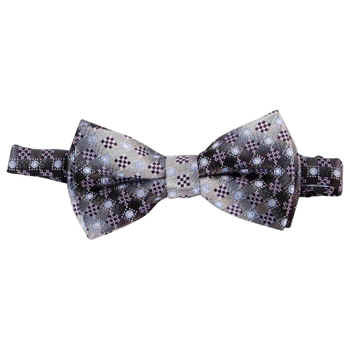 Click here for Boys Bill Blass Bow Tie - Grey prices