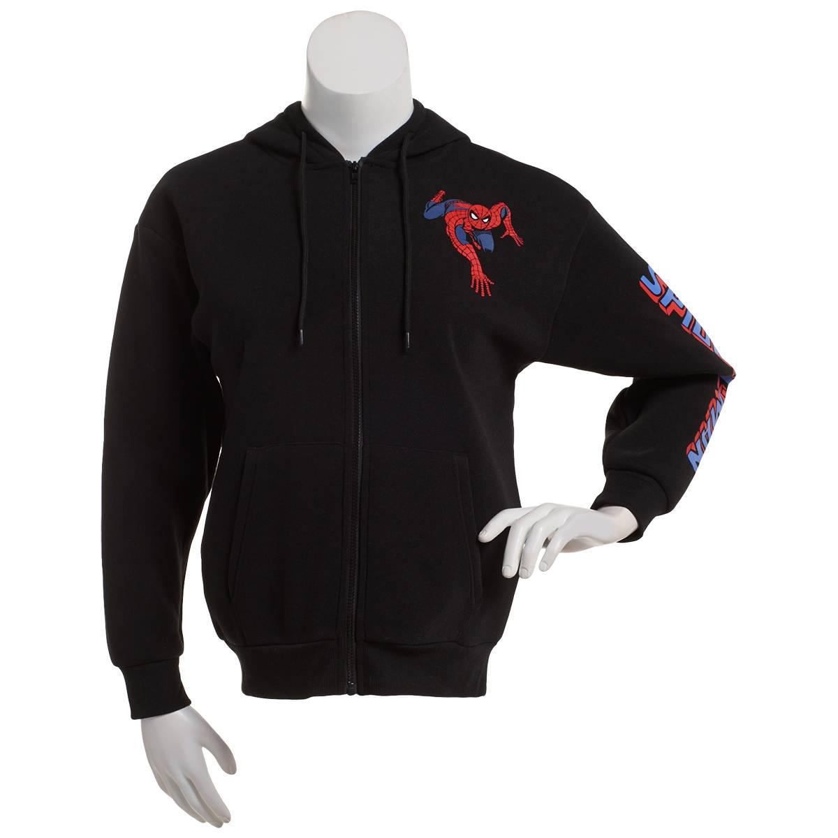 Click here for Juniors Marvel Spider-Man Girlfriend Zip Up Hoodie prices