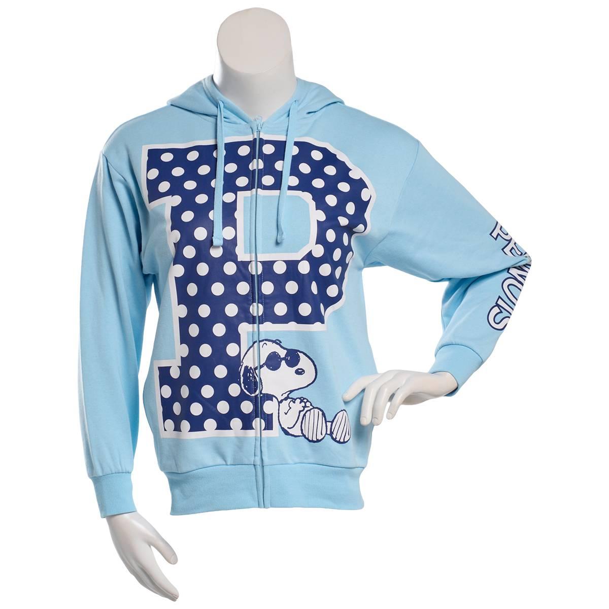 Click here for Juniors C-Life Snoopy Polka Dot Puff Zip Front Boy... prices