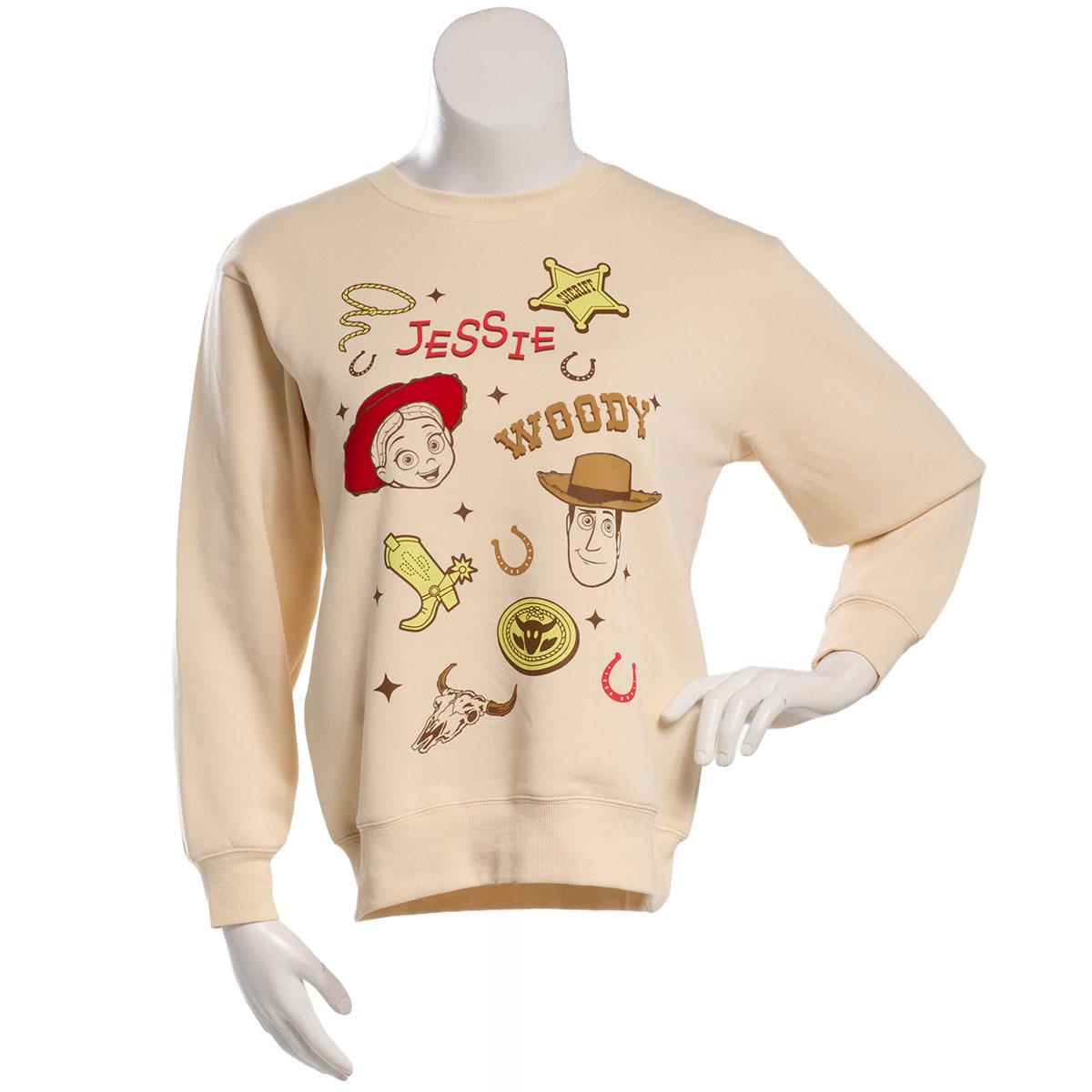 Click here for Juniors C-Life Toy Story Crew Neck Fleece Sweatshi... prices