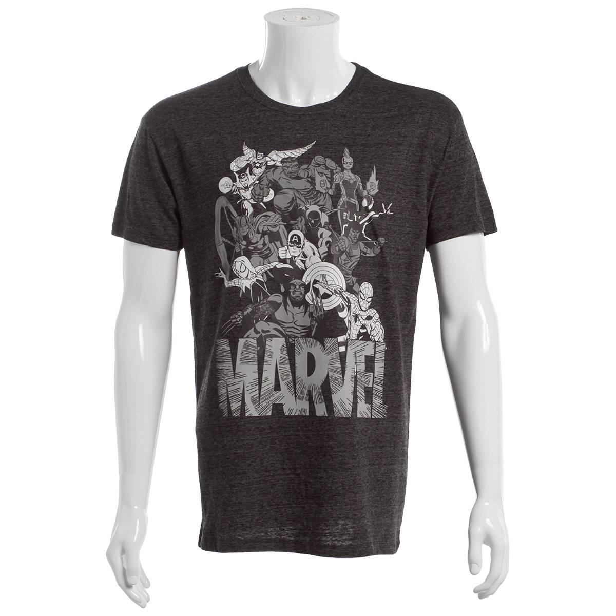 Click here for Young Mens Marvel Group Short Sleeve Graphic Tee prices