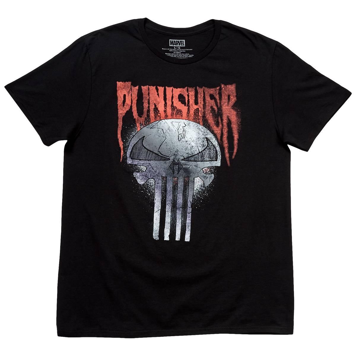 Click here for Young Mens Marvel Punisher Short Sleeve Graphic Te... prices