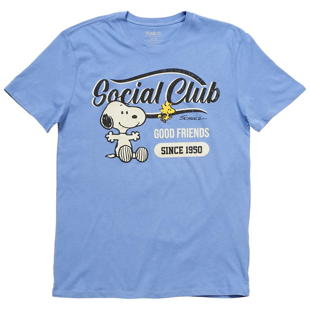 Click here for Young Mens Peanuts Social Club Short Sleeve Graphi... prices