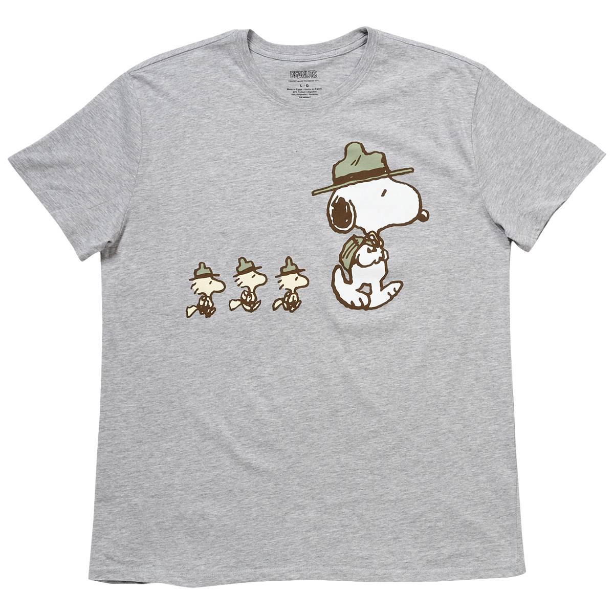 Click here for Young Mens Peanuts(tm) Snoopy Camper Graphic Tee prices