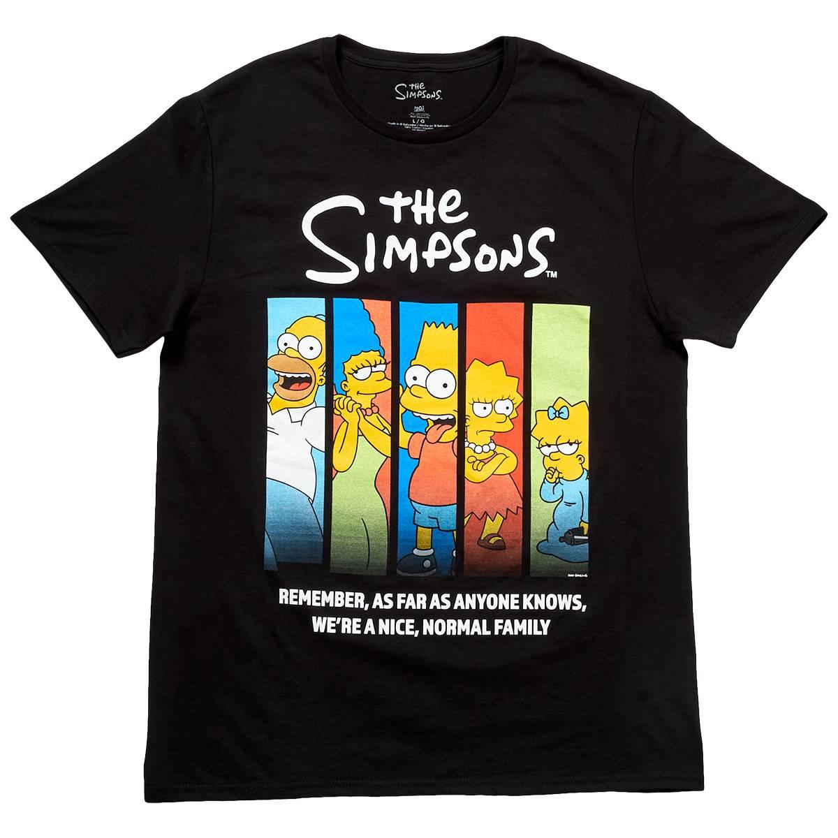 Click here for Young Mens Simpsons Group Short Sleeve Graphic Tee prices
