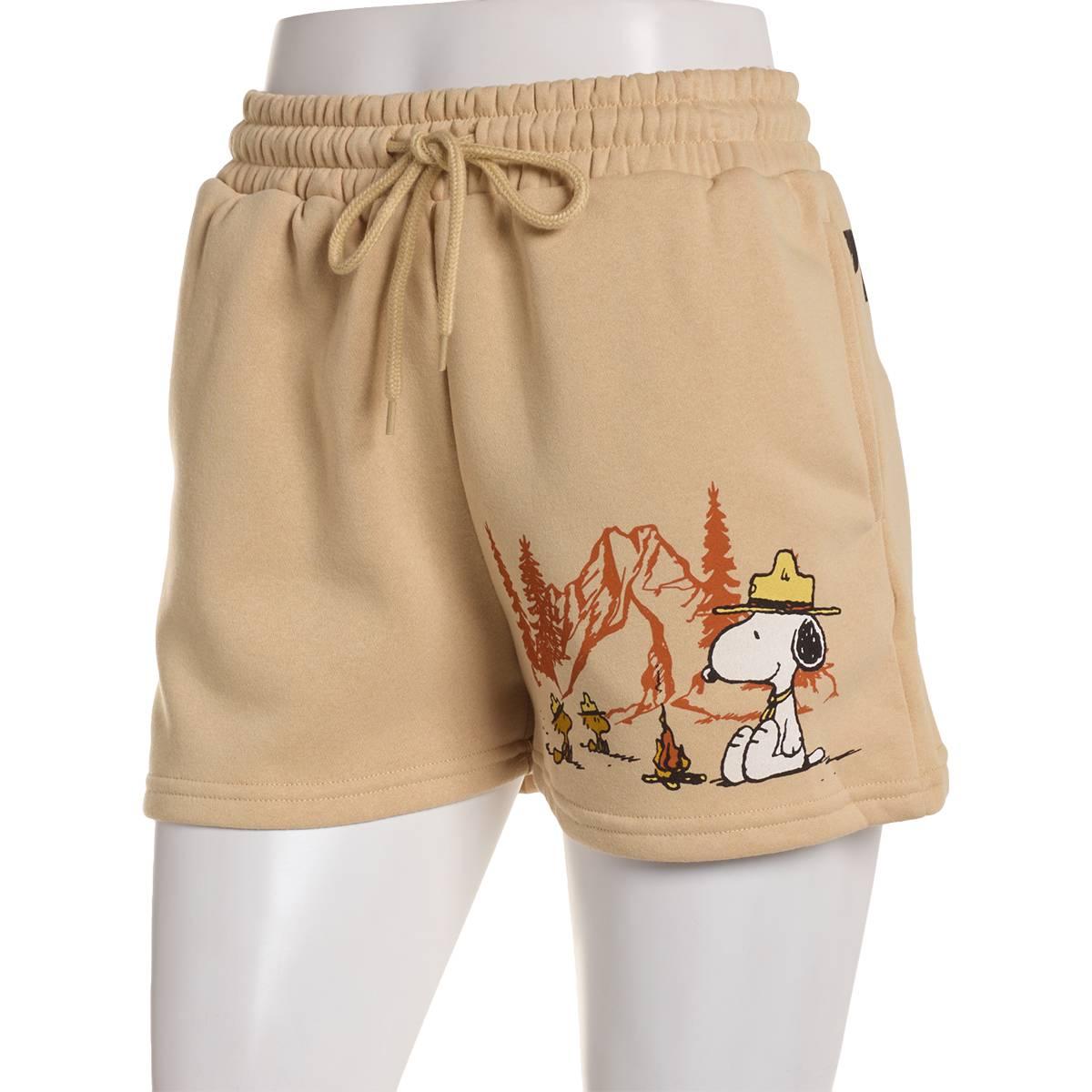 Click here for Juniors Peanuts(tm) In The Wild Fleece Lounge Shor... prices