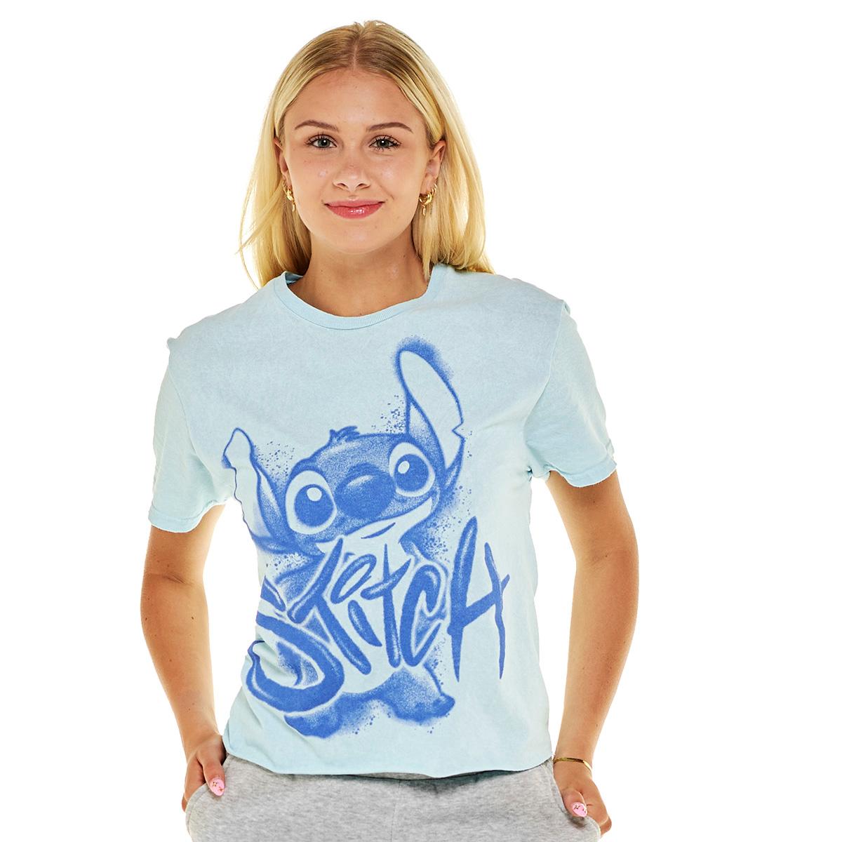 Click here for Juniors Stitch Graffiti Graphic Tee prices