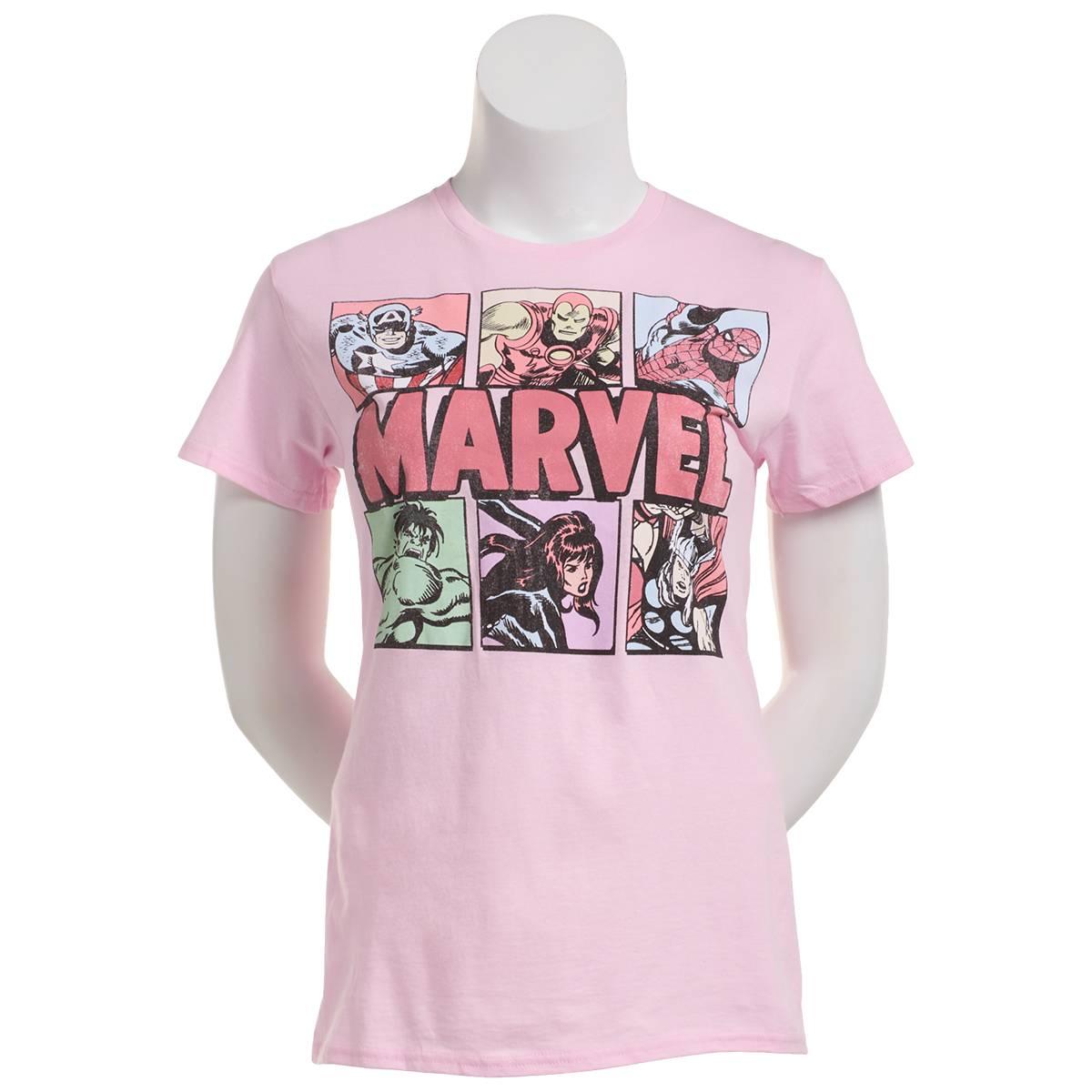Click here for Juniors Freeze Marvel Comics Boyfriend Graphic Tee prices