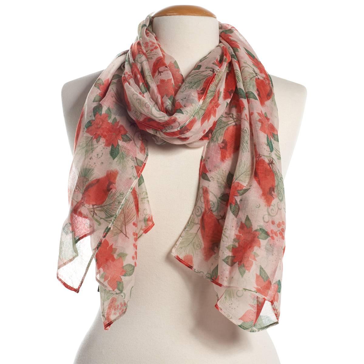 Click here for Womens David & Young Light Weight Cardinal Scarf prices