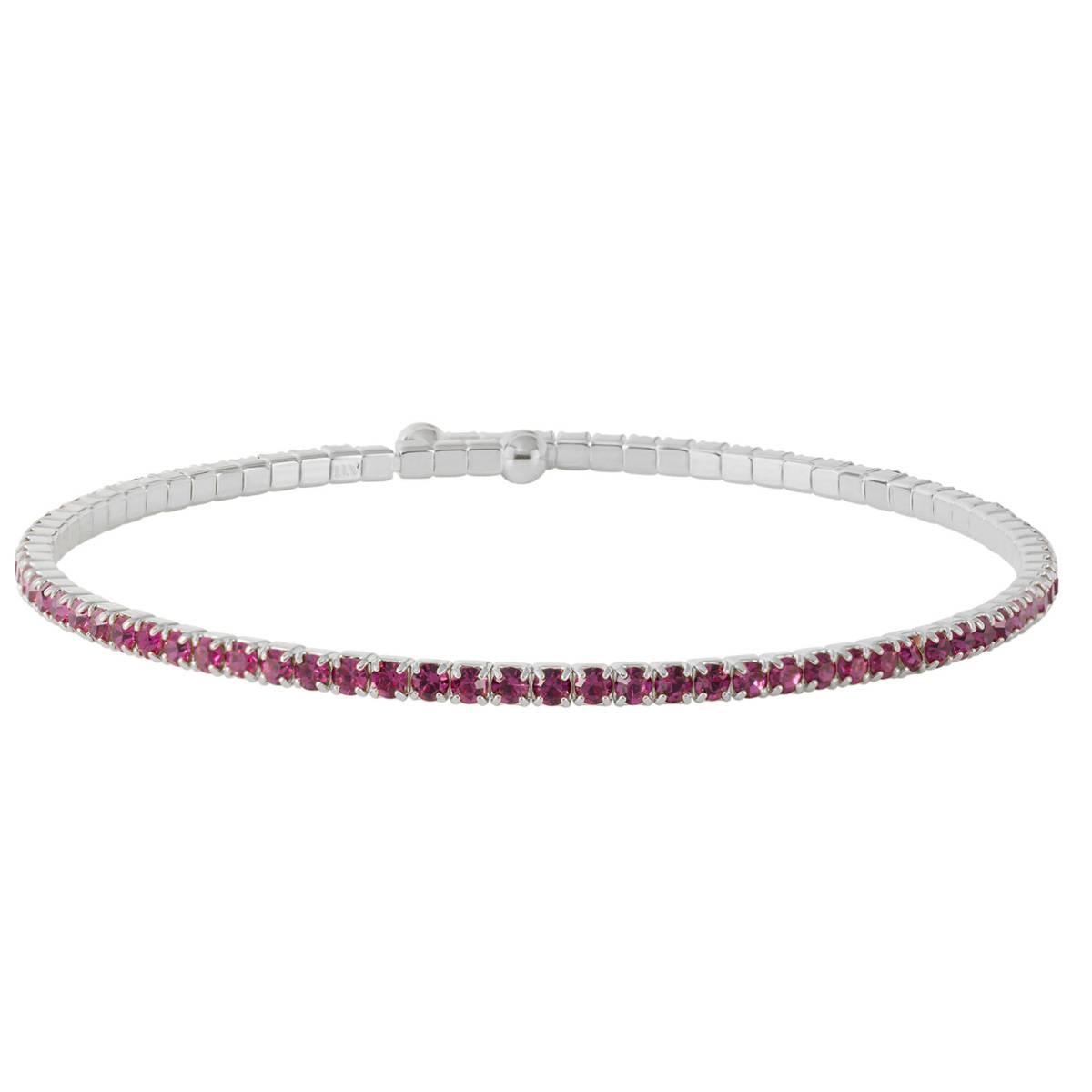 Click here for Athra Fine Silver-Plated & Dark Purple Crystal Coi... prices