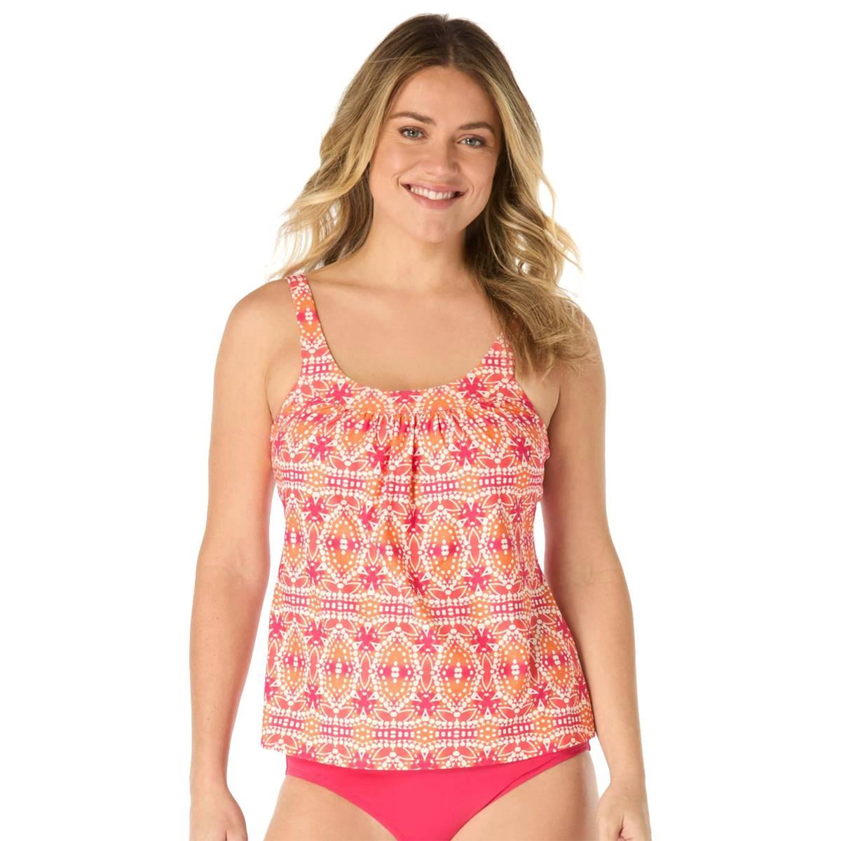 Click here for Womens Coco Reef Sunset Batik Ultra Fit Tankini Sw... prices