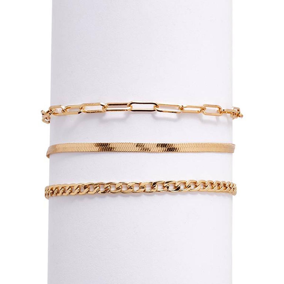 Click here for Design Collection 3pc. Gold-Tone Bracelet Set prices