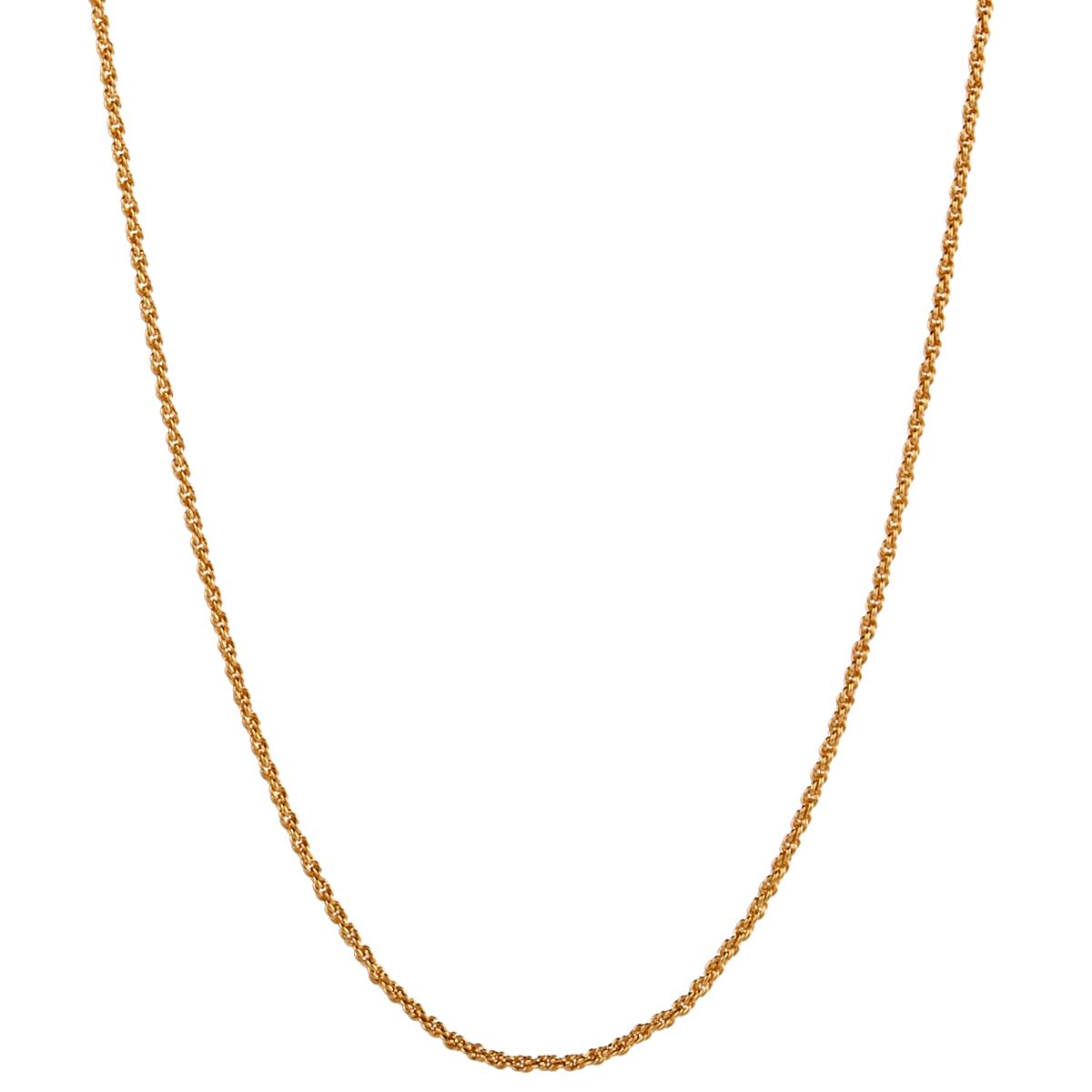 Click here for Design Collection Gold-Plated Rope Necklace prices