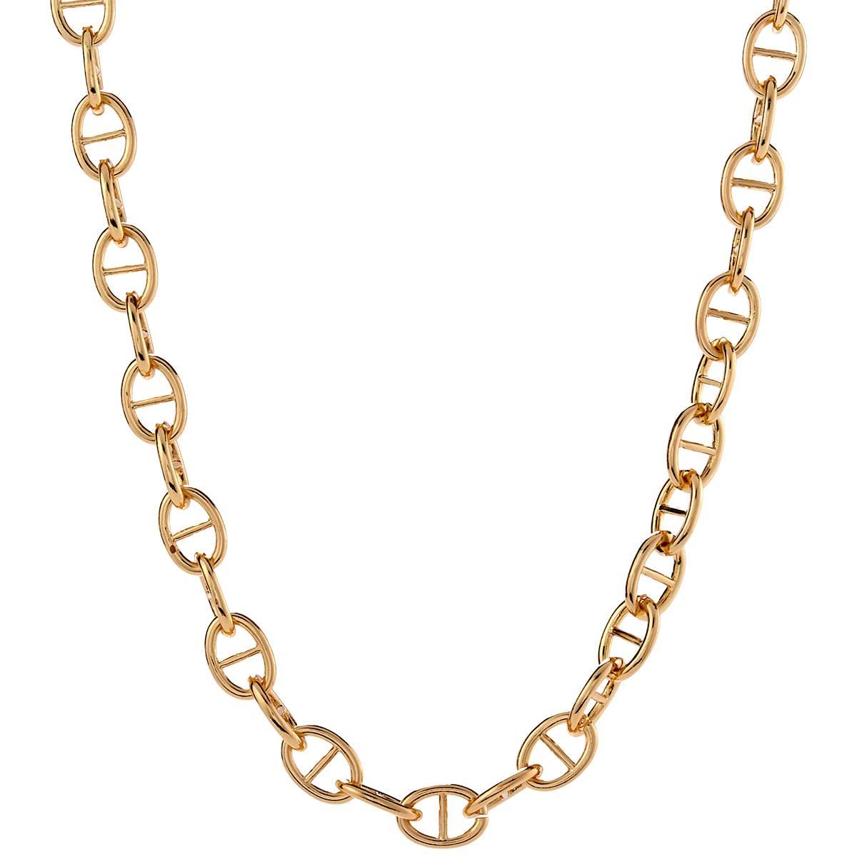 Click here for Design Collection 18in. Gold-Tone Marina Chain Nec... prices