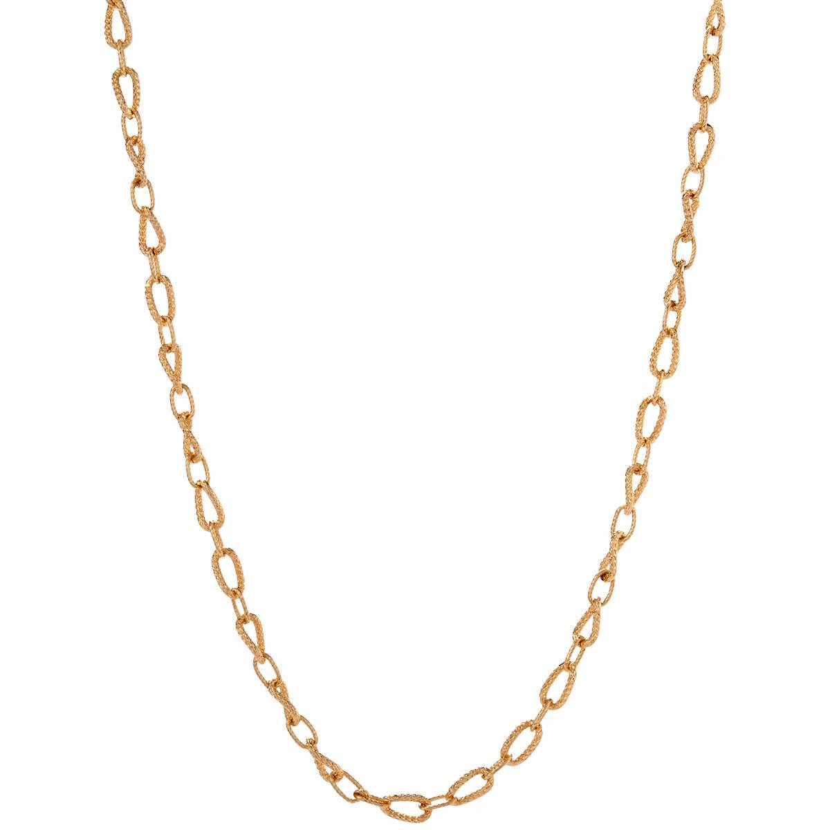 Click here for Design Collection 24in. Gold-Tone Textured Twist C... prices