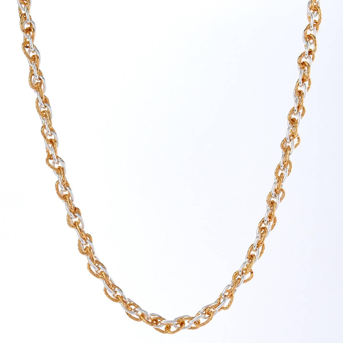 Click here for Design Collection 18in. Polished Rope Link Two-Ton... prices