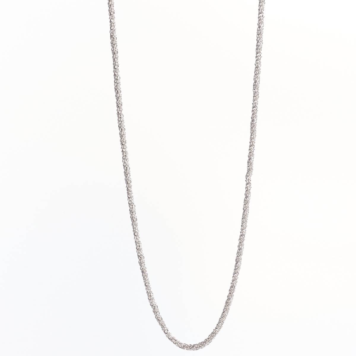Click here for Design Collection Silver-Plated 24in. Chain Neckla... prices