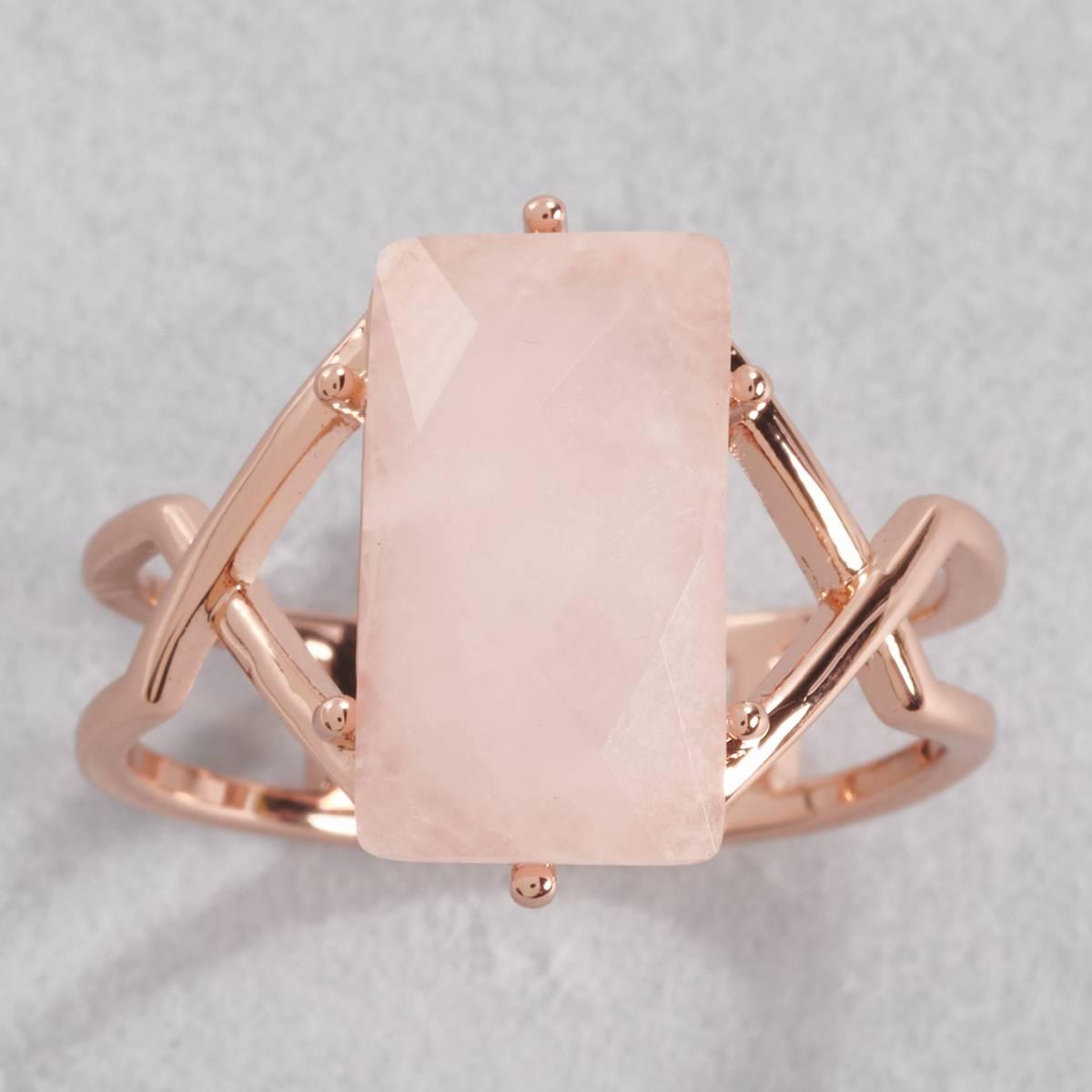 Click here for Ashley Cooper(tm) Rose Gold-Tone Ring w/ Mother of... prices