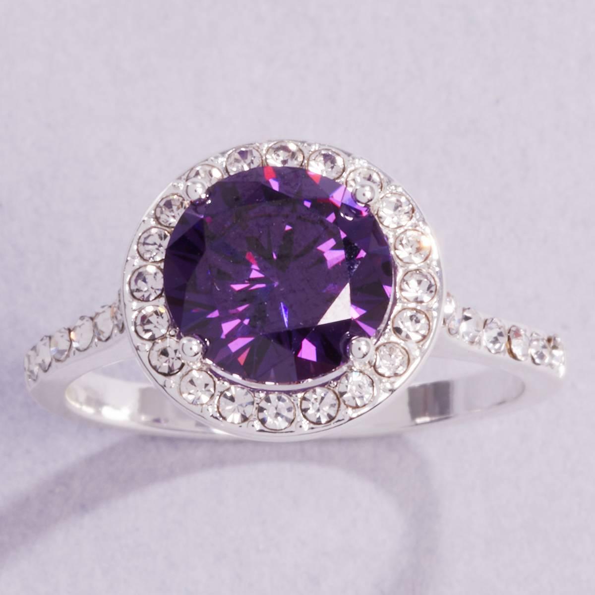 Click here for Ashley Cooper(tm) Siam & Amethyst Gemstone Ring w/... prices