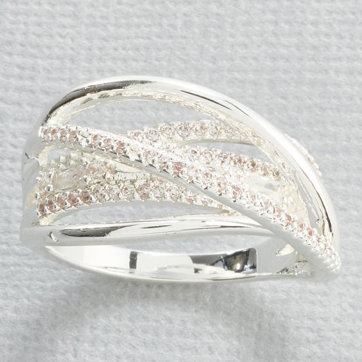 Click here for Ashley Cooper(tm) Silver-Plated Multi-Strand Ring... prices