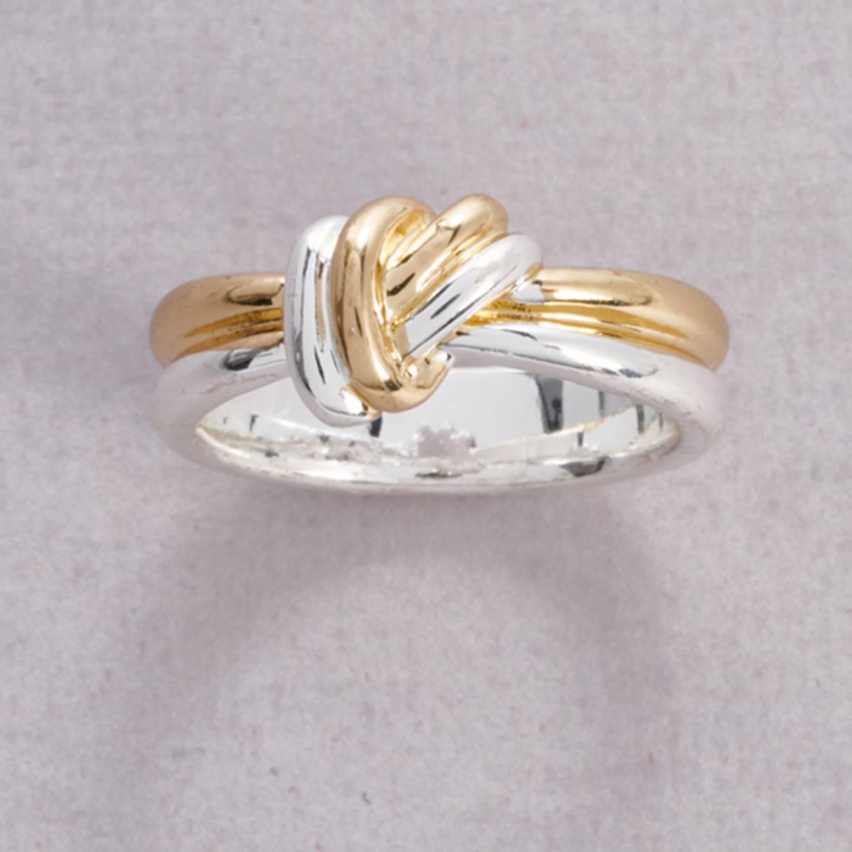 Click here for Ashley Cooper(tm) Two-Tone Knot Ring prices