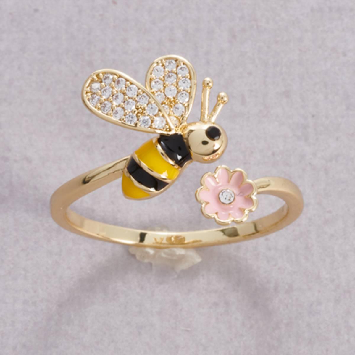 Click here for Ashley Cooper(tm) Bumble Bee CZ Ring prices