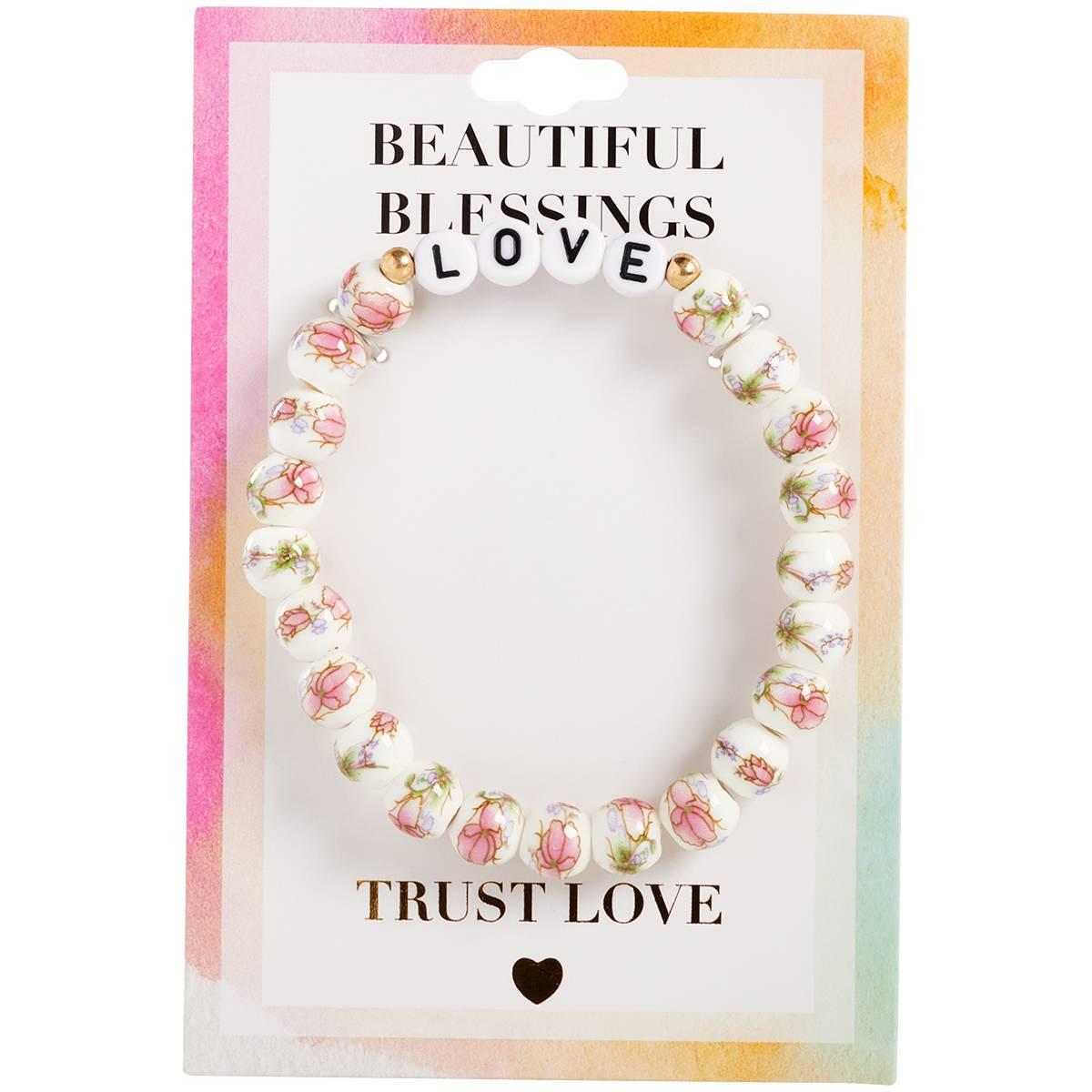Click here for Beautiful Blessings Cloisonne Love Bracelet prices