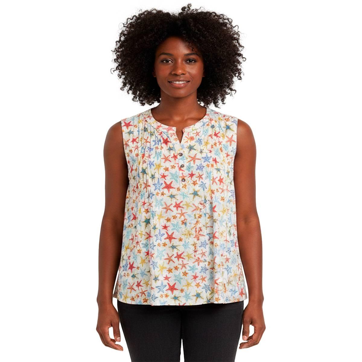 Click here for Plus Size Napa Valley Sleeveless Star Pleat Jacqua... prices