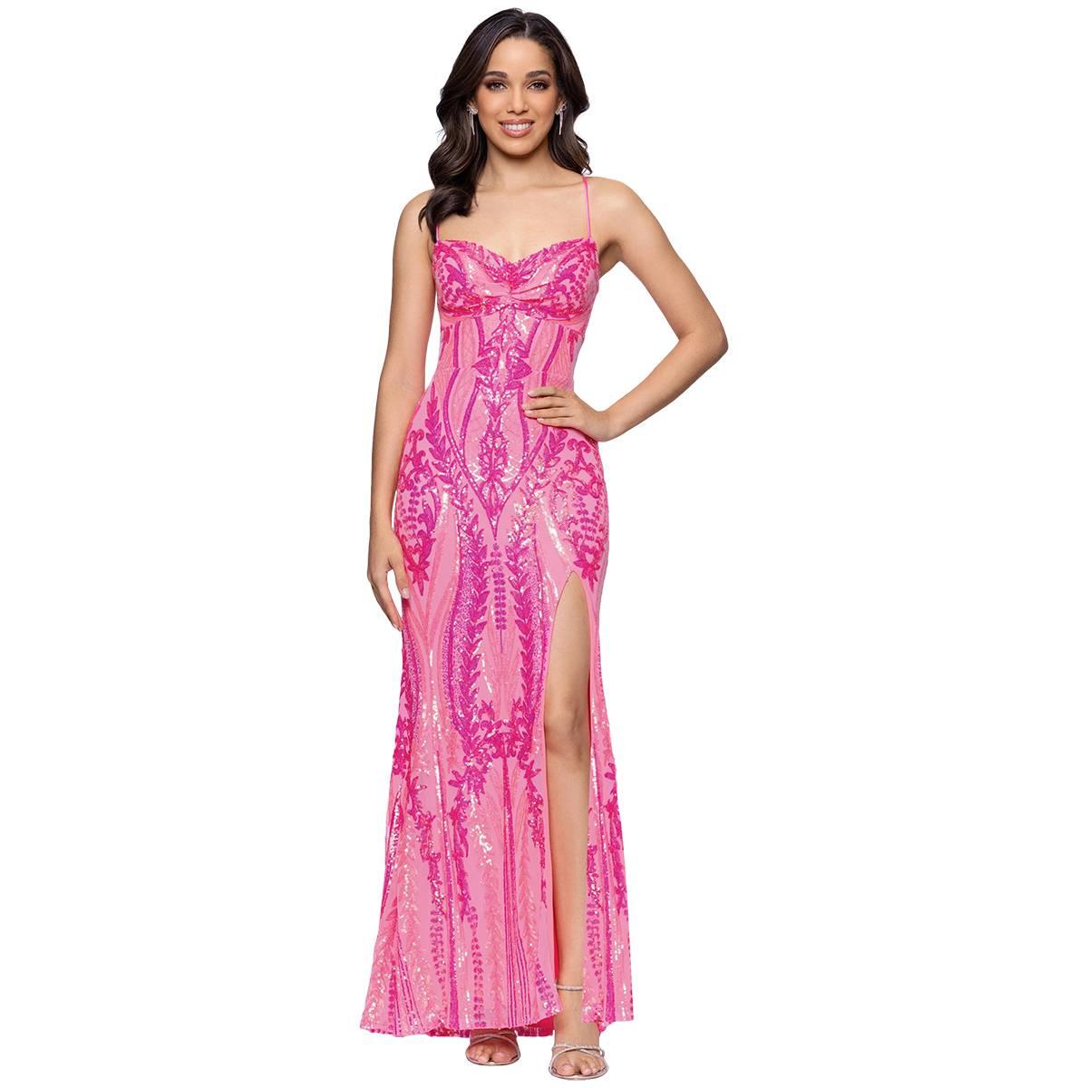 Click here for Juniors Blondie Nites Placement Sequin Sweetheart... prices