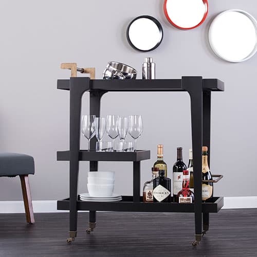 Click here for Southern Enterprises Martin Zhori Modern Bar Cart prices