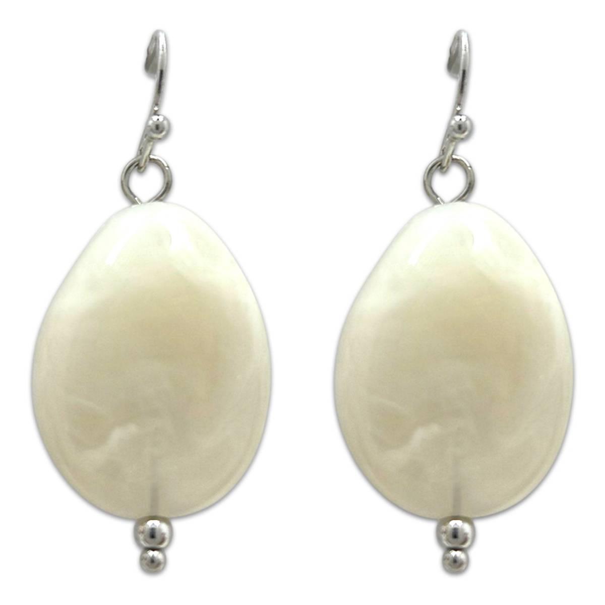 Click here for Ashley Cooper(tm) Rhodium Milky White Swirl Acryli... prices