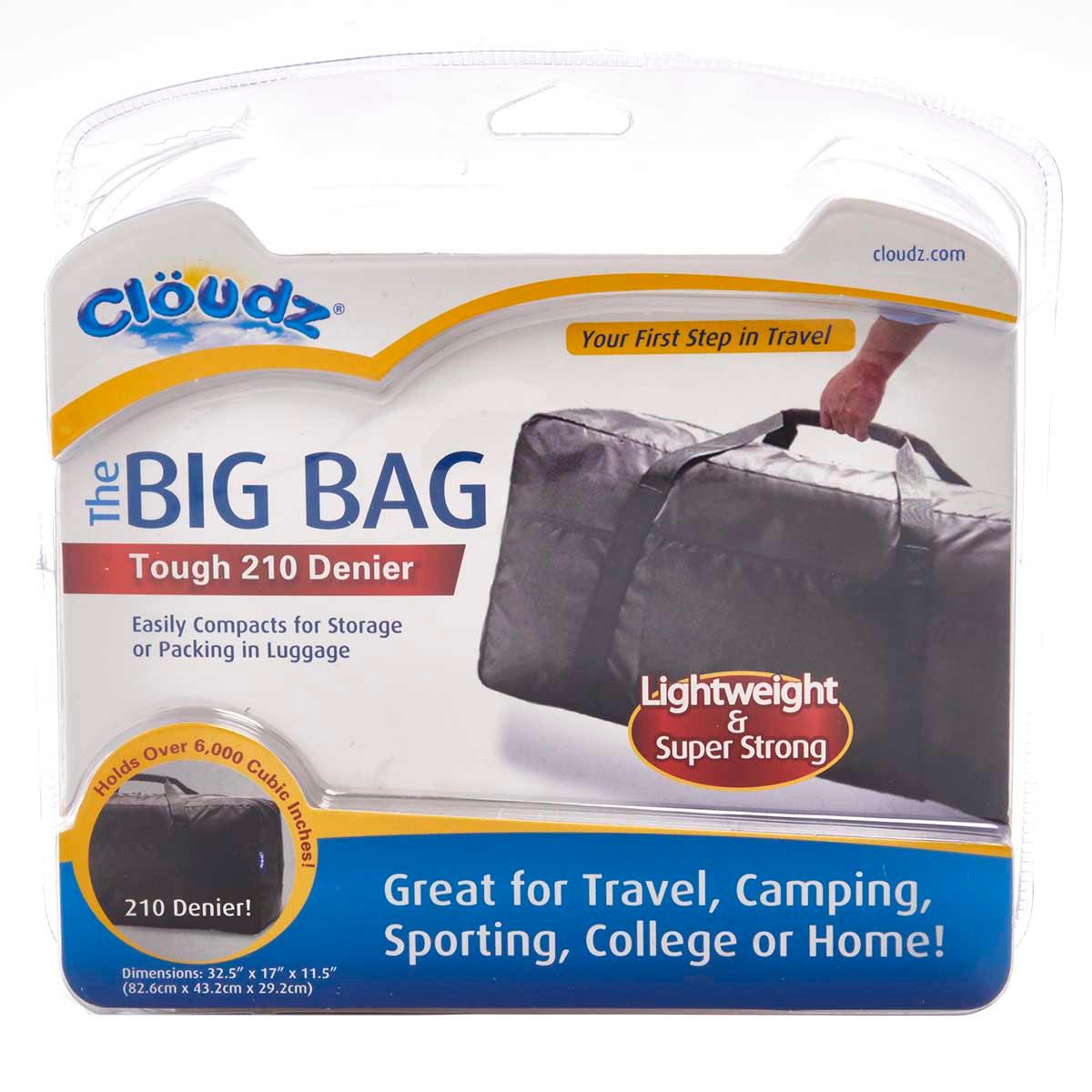 Click here for Cloudz The Big Bag 32in. Packable Duffel Bag prices