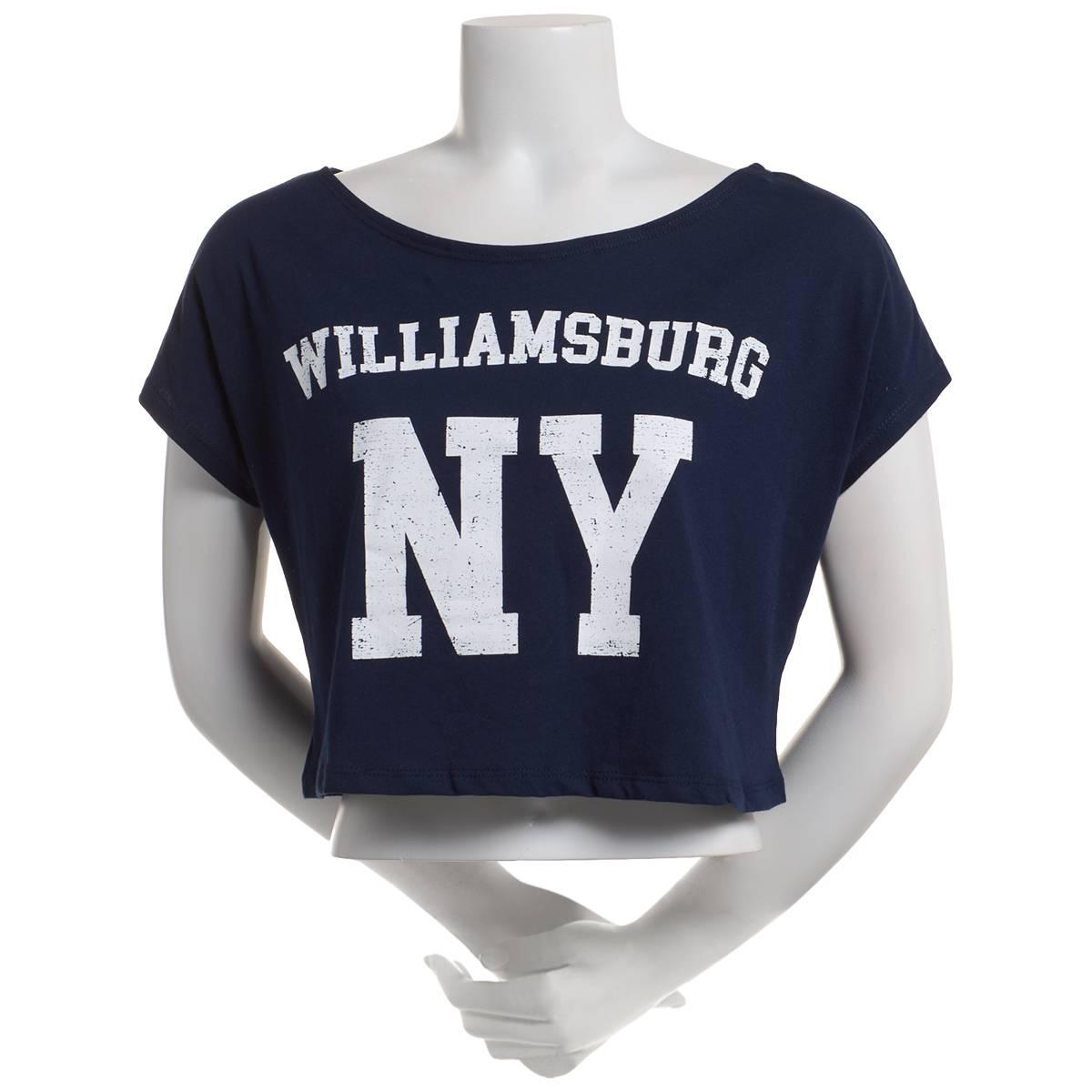 Click here for Juniors Self Esteem NY Oversized Boxy Crop Top prices