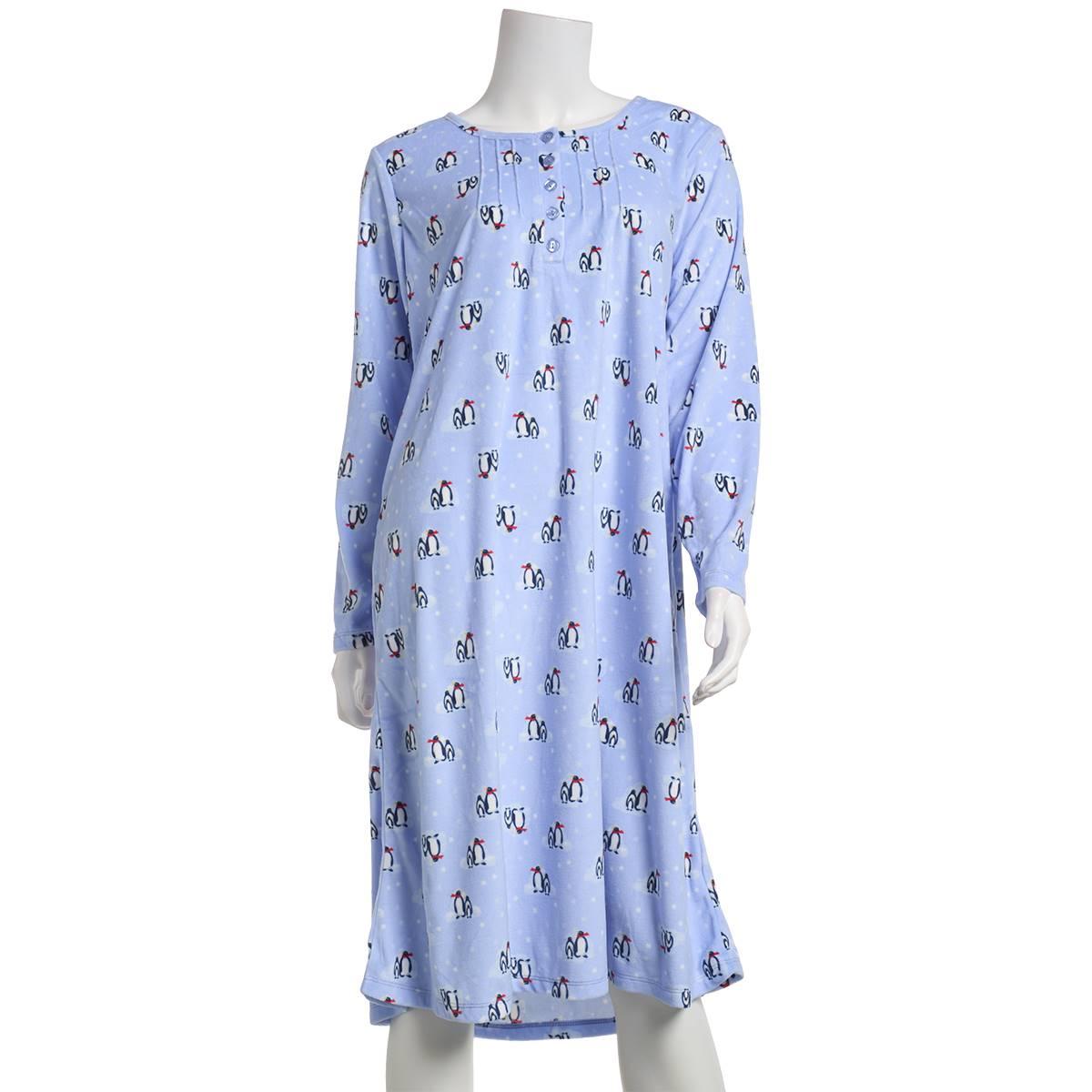 Click here for Womens Carole Hochman Microfleece Penguins 42 Nigh... prices