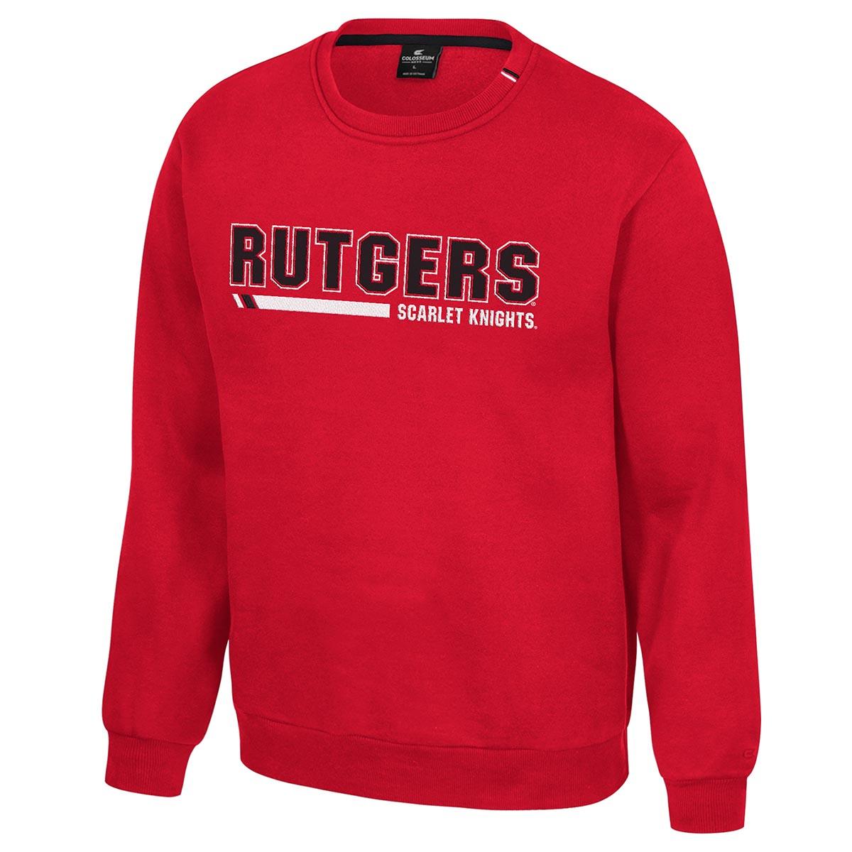 Click here for Mens Colosseum Athletics Rutgers Crew Neck Sweatsh... prices