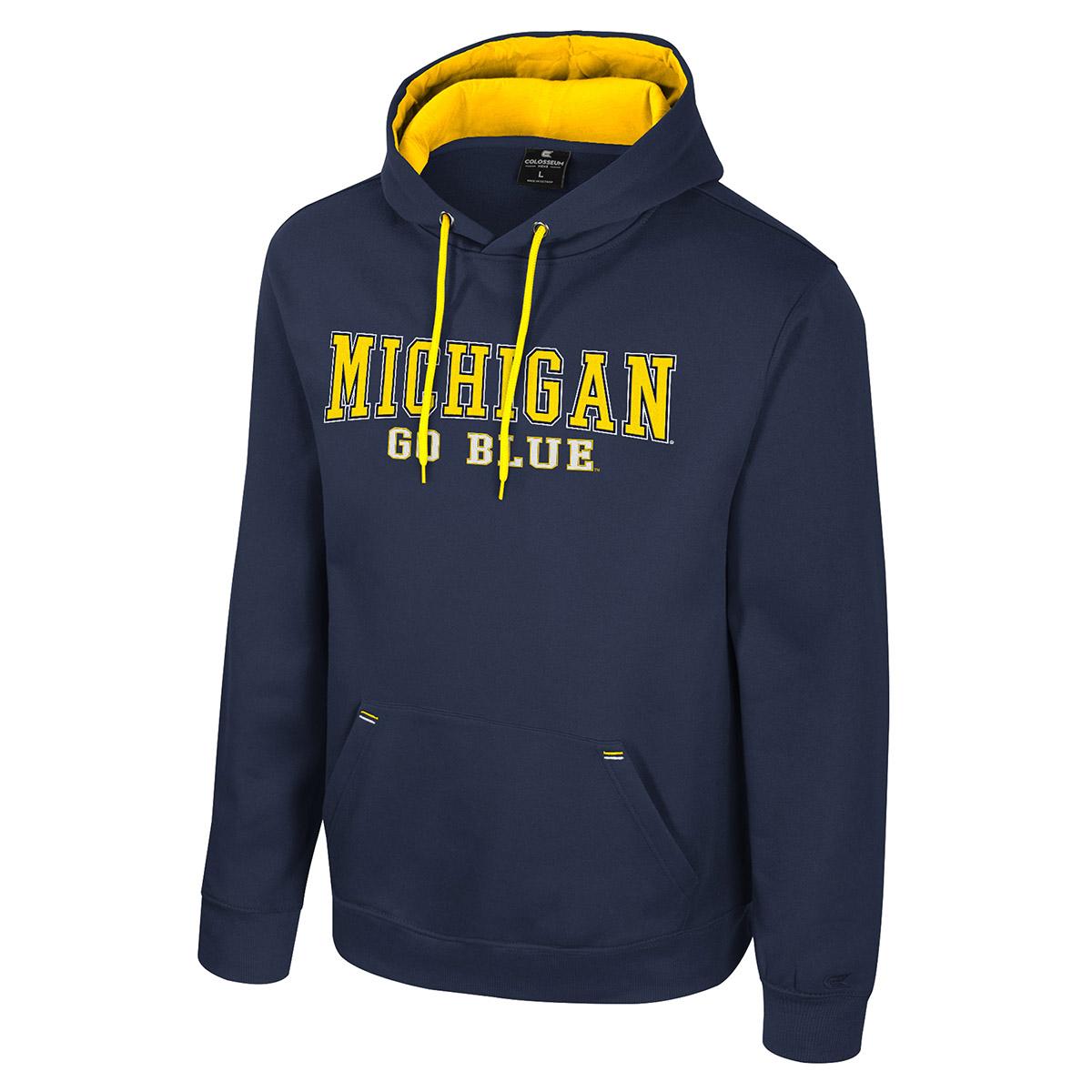 Click here for Mens Colosseum Athletics Michigan Pullover Hoodie prices