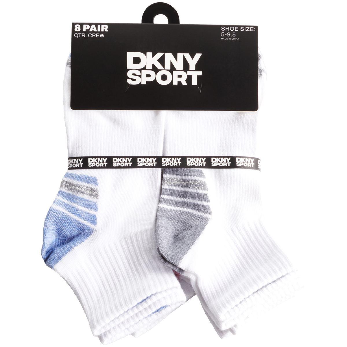 Click here for Womens DKNY 8pk. Quarter Crew Socks prices