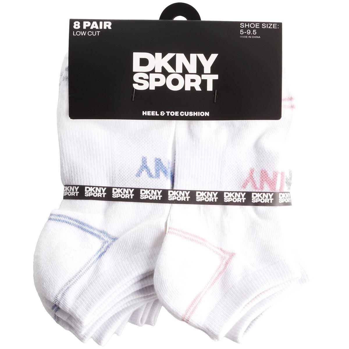 Click here for Womens DKNY 8pk. Non-Terry Low Cut Socks prices