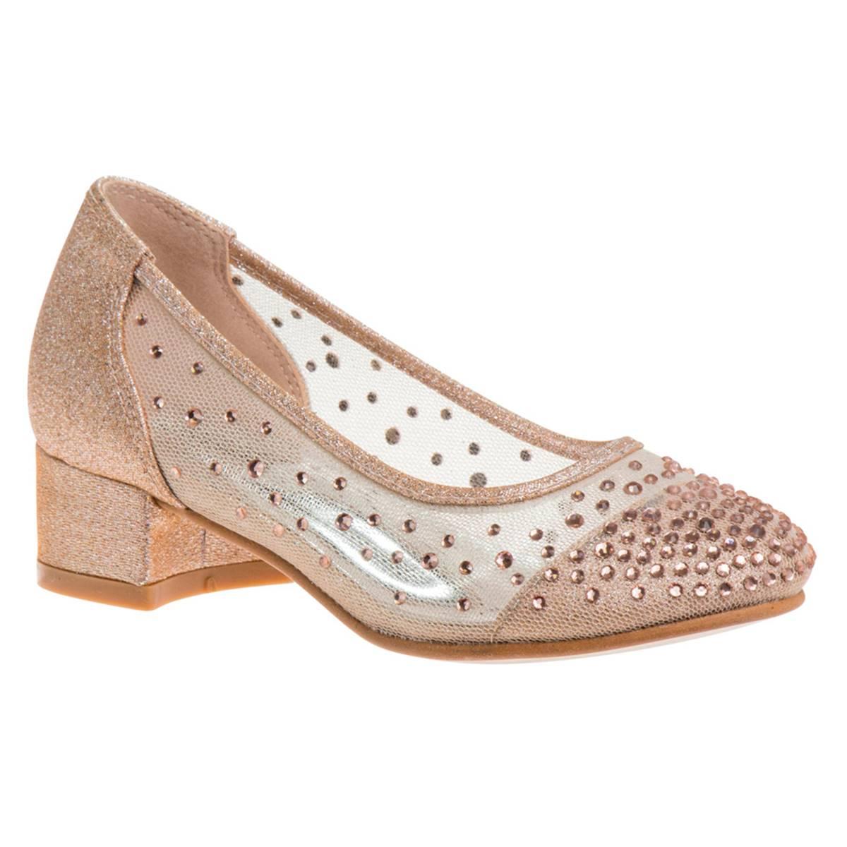 Click here for Big Girls Badgley Mischka Bedazzled Dress Heel San... prices