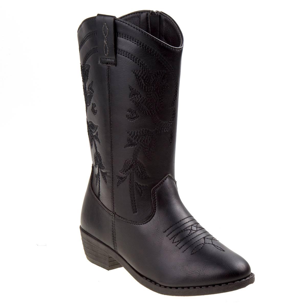 Click here for Little Girls Kensie Girl Zip-Up Cowgirl Boots prices