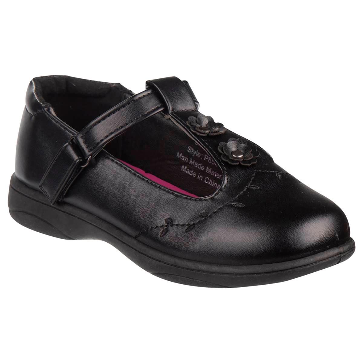 Click here for Little Girls Petalia(R) T-Strap Hook and Loop Flat... prices